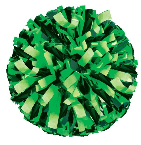 Buy Custom Fluorescent Poms | Neon Green Pom Poms - Getpoms