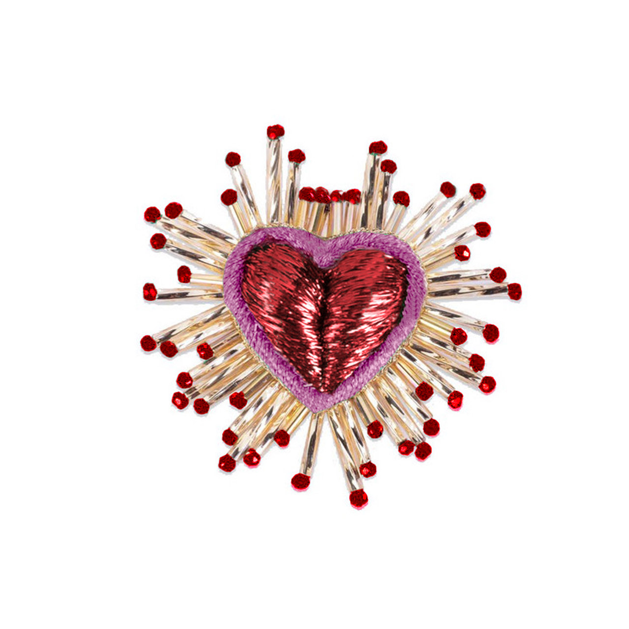 Heart brooches and pins store