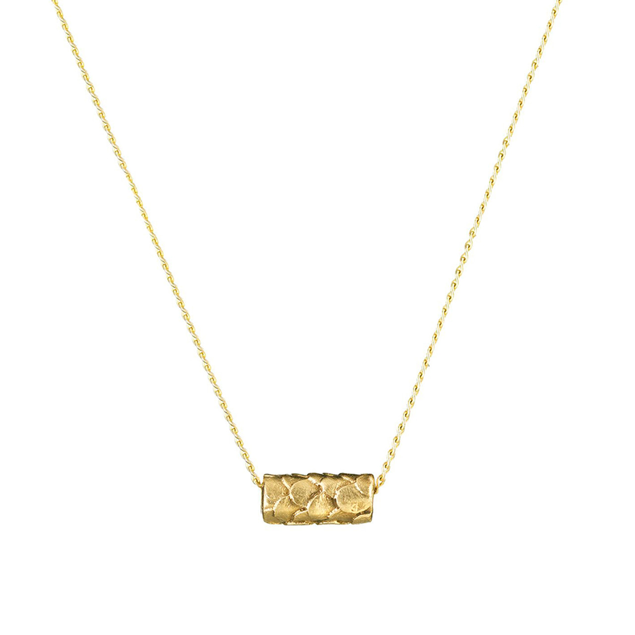 Gold Contemplation Bead Necklace - Tomfoolery London