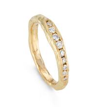 Diamond Crest Gully Ring - Tomfoolery London