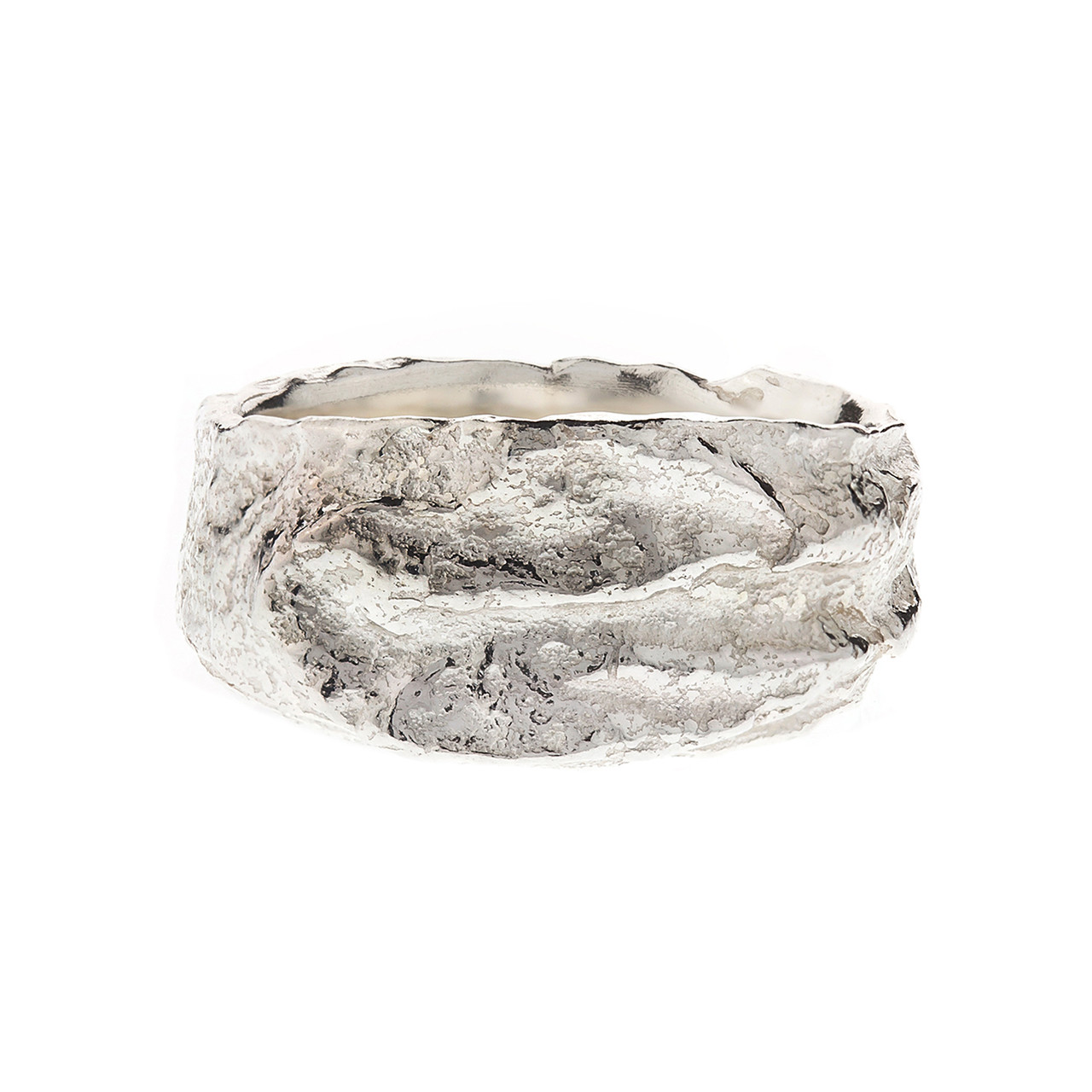Silver Apple Tree Ring - Tomfoolery London