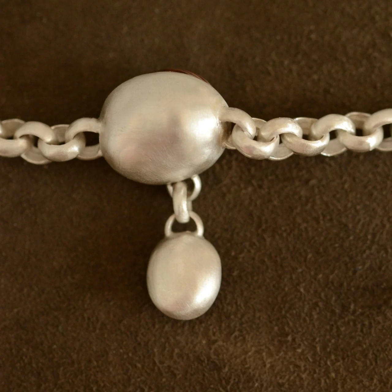 Oliver Bracelet with Shell and Montana Agate - Tomfoolery London