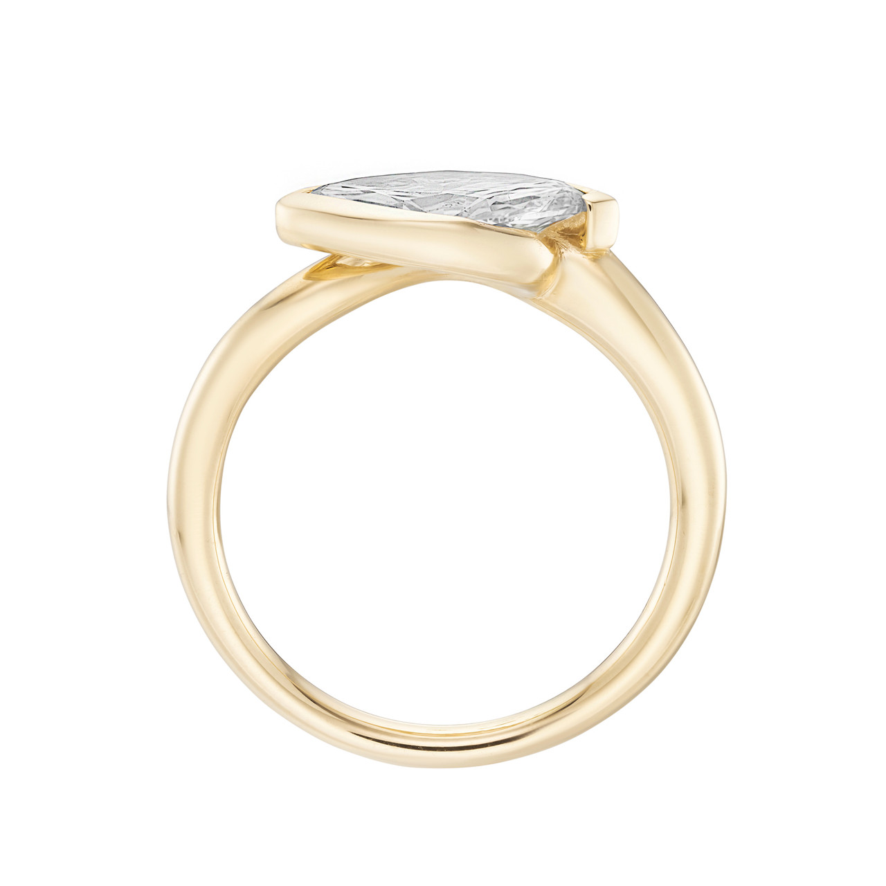 Marquise Wrap East-West Lab Diamond Ring - Tomfoolery London