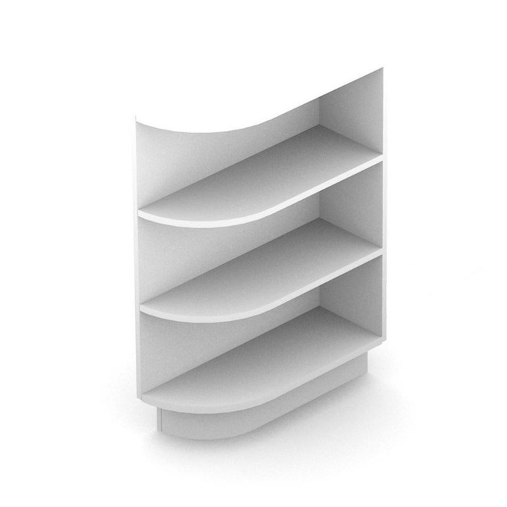 Base Open End Shelves - Right | Premium Choice Cabinetry, SC