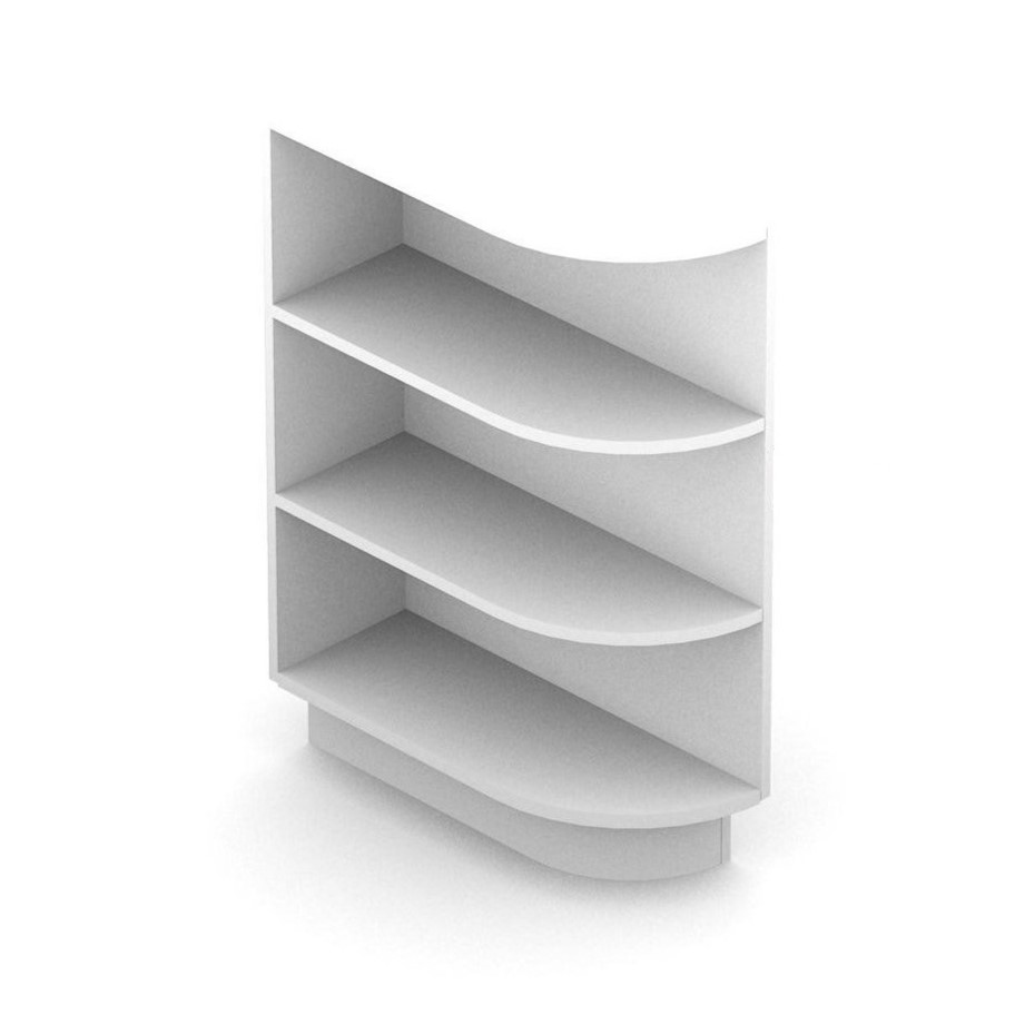 Base Open End Shelves - Left | Premium Choice Cabinetry, SC