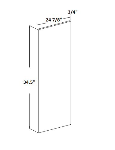 Frameless - Base End Panel