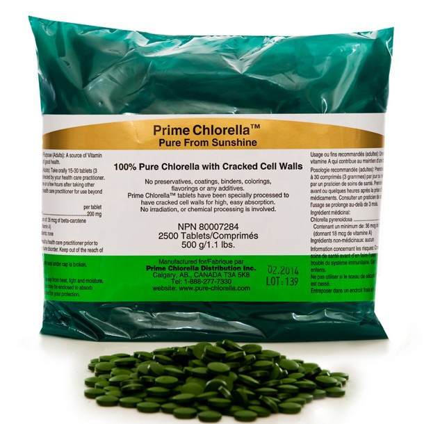 100% Pure Chlorella Supplements: Chlorella Tablets | Chlorella Powder ...
