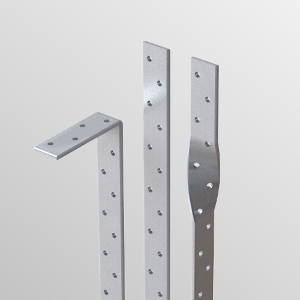 1mtr Galvanised Restraint Strap 2.5mm
