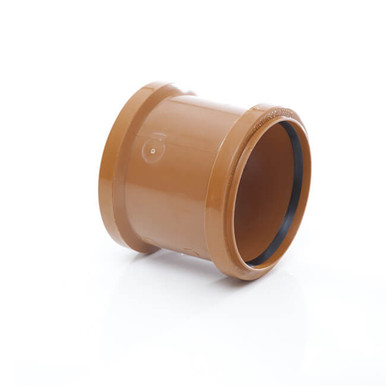 110mm Double Socket PVC Coupler U/G B5001 - JORDANHILL GARDEN SUPPLIES