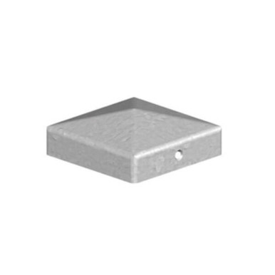 Metal Post Cap 100mm Galvanised