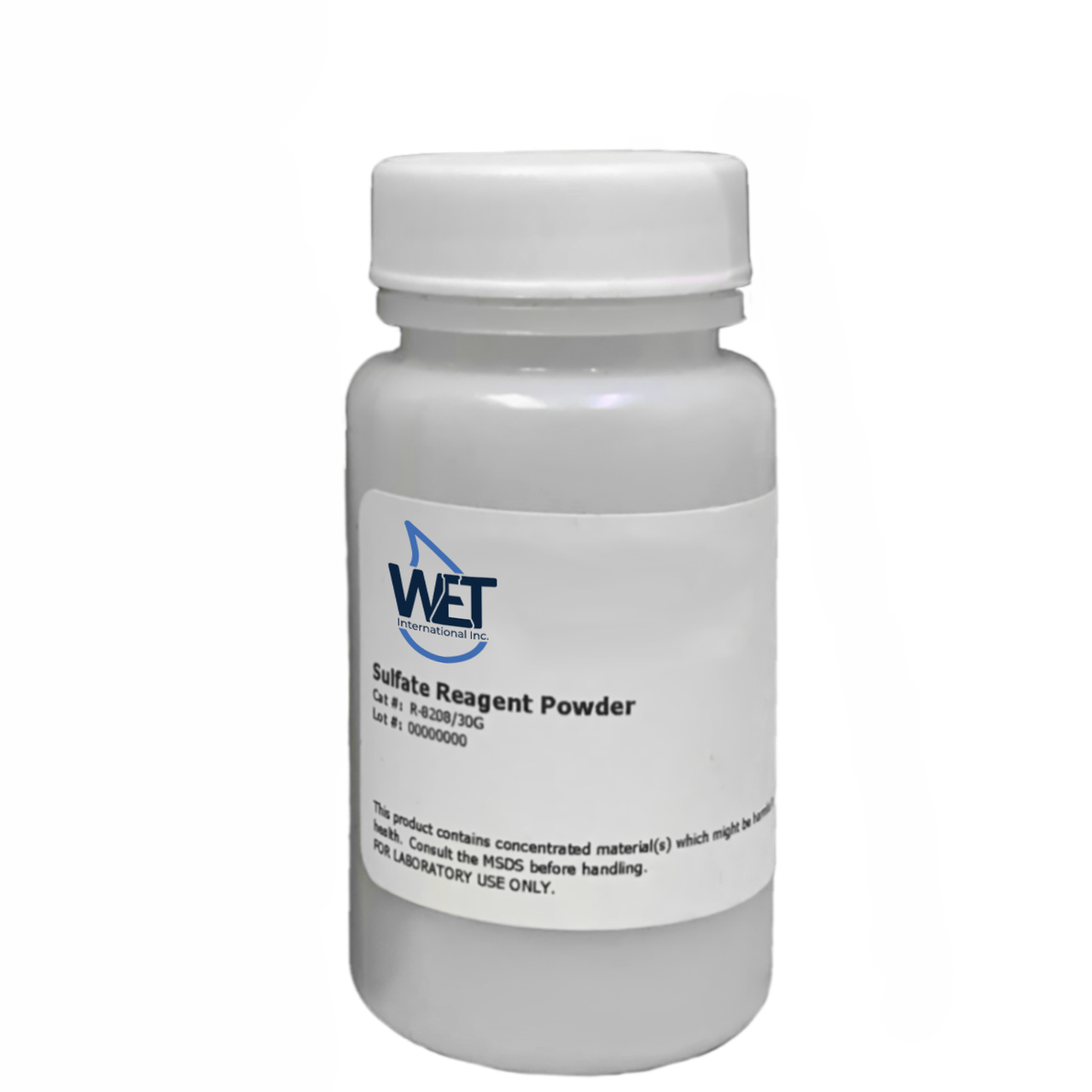 Sulfate Reagent Powder, 30g bottle (WC) - WET INTERNATIONAL, INC.