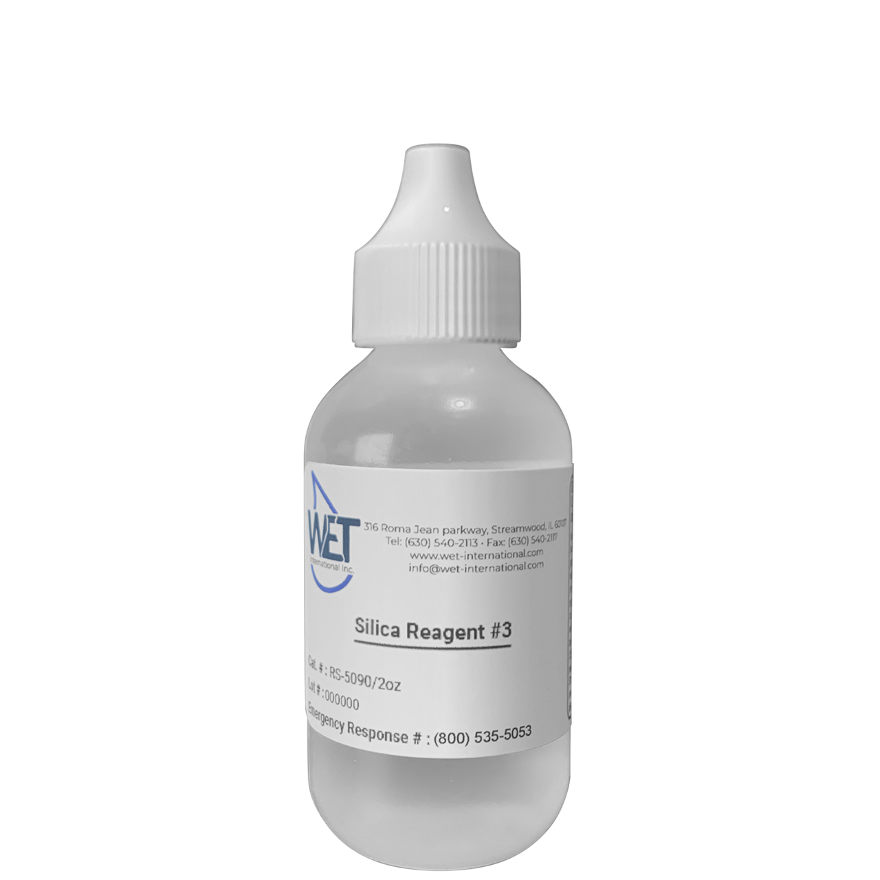 Silica reagent #3 (CIP) - WET INTERNATIONAL, INC.