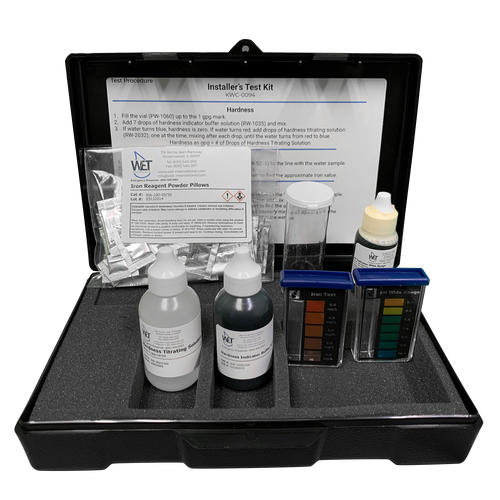 Iron, Hardness, Sulfide Test Kit w/ TDS Meter (Contains: KWC-0089B, KWC ...