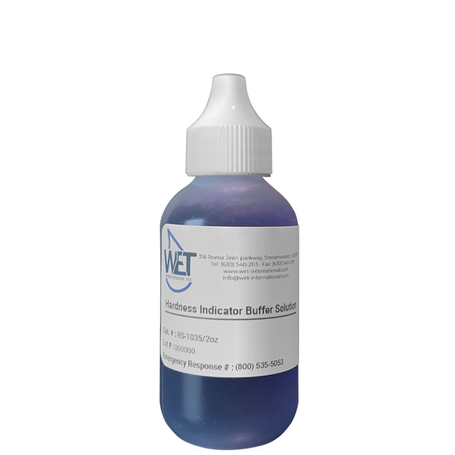 Hardness indicator buffer solution (CIP) - WET INTERNATIONAL, INC.