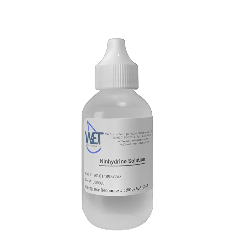 Ninhydrine solution (CIP) - WET INTERNATIONAL, INC.