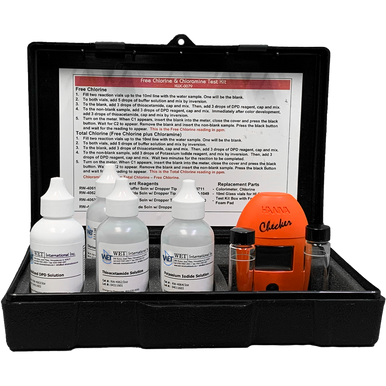 Chloramine Test Kit with Electronic Meter, in plastic case (WC) - WET ...