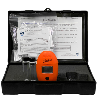 Iron Test Kit using HI721 Colorimeter, in plastic case (WC) - WET ...