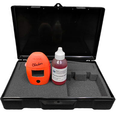 Phenol Red pH Test Kit, with electronic colorimeter, in plastic case ...