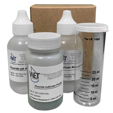 Fluoride test kit, Drop count, in cardboard box (WC) - WET ...