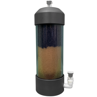 Single Chamber Modular Mini-Softener w/ Resin and Carbon (WC) - WET ...