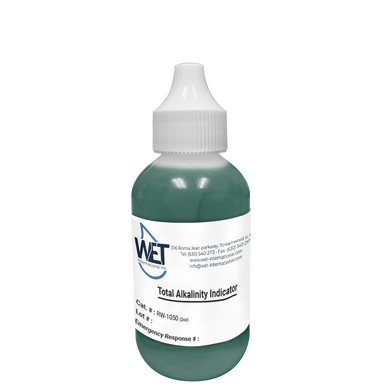 Total alkalinity indicator, 2oz bottle (WC) - WET INTERNATIONAL, INC.