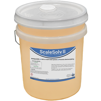 ScaleSolv II Non-Hazardous DeScaler (SC) - WET INTERNATIONAL, INC.