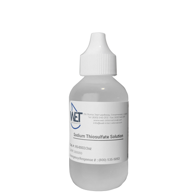 Sodium thiosulfate 0.10 N solution, 2oz bottle (CIP) - WET ...
