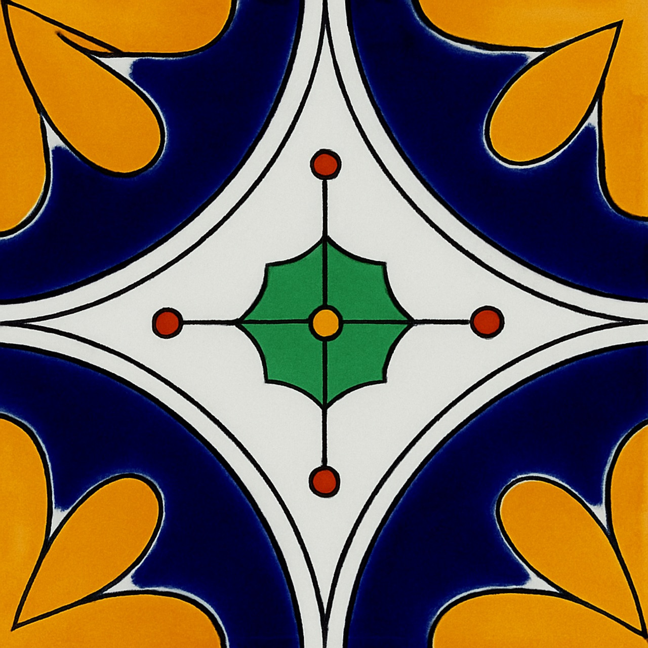Mexican Tile "Garden Crest Tile"