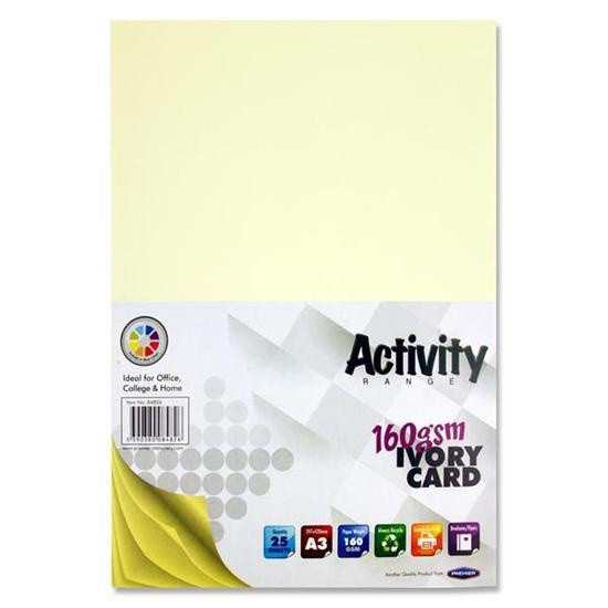 A3 Card - Ivory (25 Sheets) - Vibes & Scribes