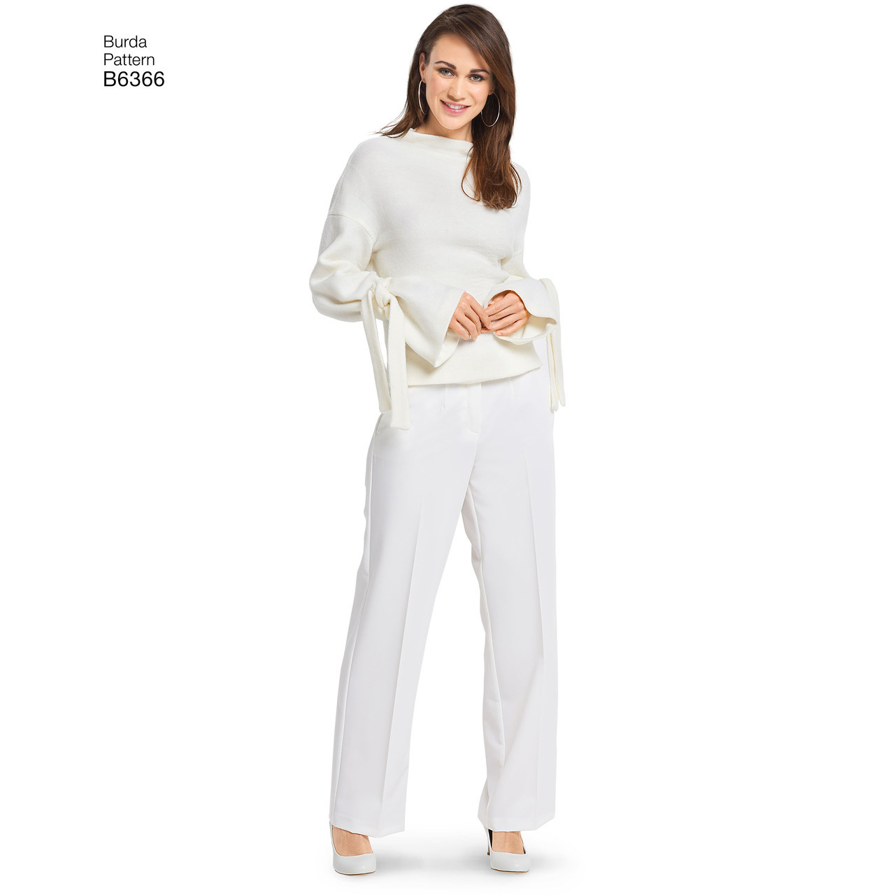 Sweaters in Burda Misses' (6366)