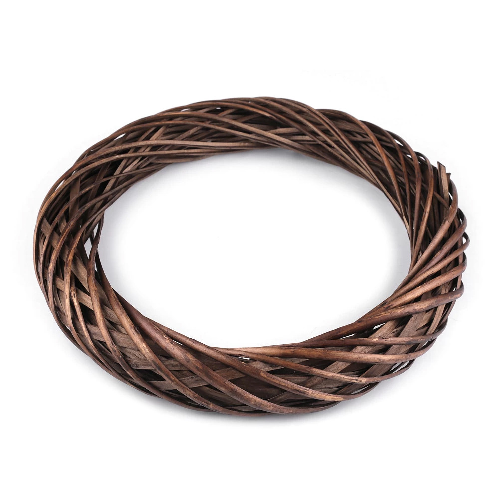 Wicker Wreath (34cm) - Vibes & Scribes