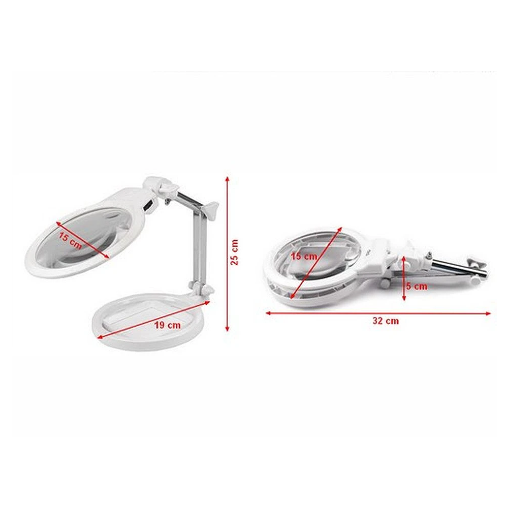 Table Magnifying Glass w/LED Light - Vibes & Scribes