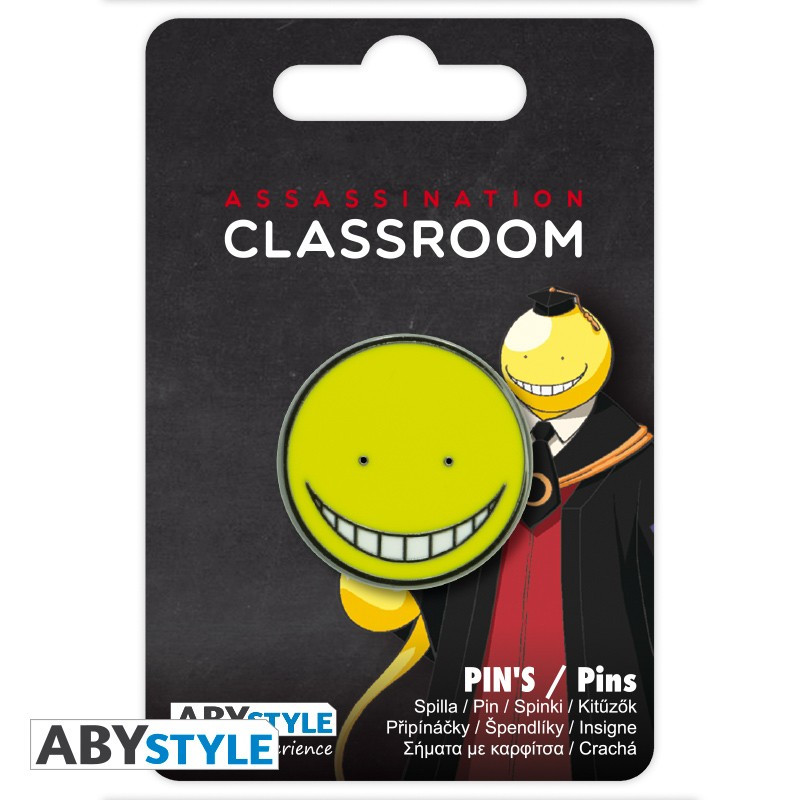 Metal Pin - Assassination Classroom Koro Sensei | Buy Manga Gifts ...