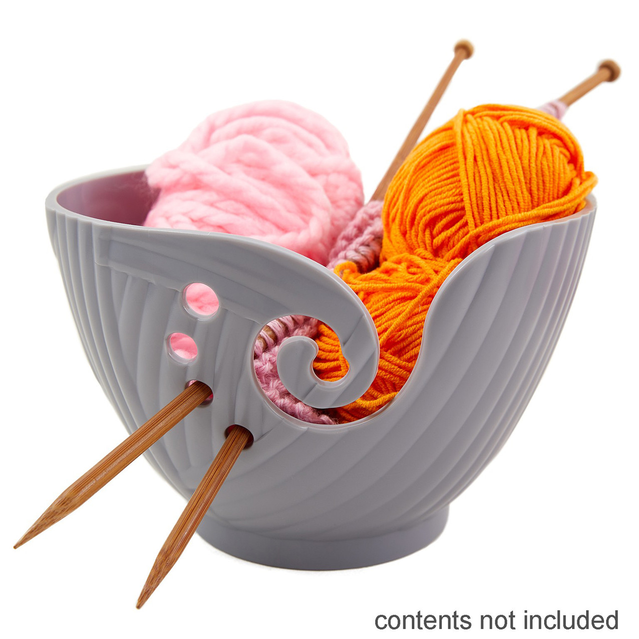 Plastic Yarn Bowl - Vibes & Scribes
