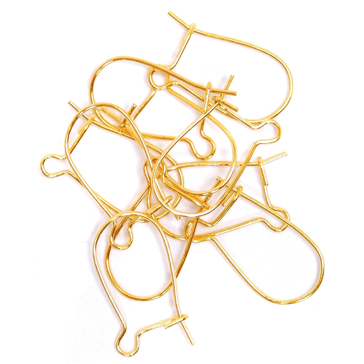 Kidney Ear Wires (10pcs) - Vibes & Scribes