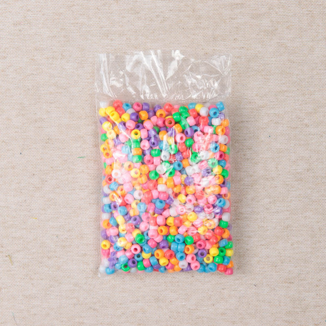 Pony Beads (1000pcs) - Assorted - Vibes & Scribes