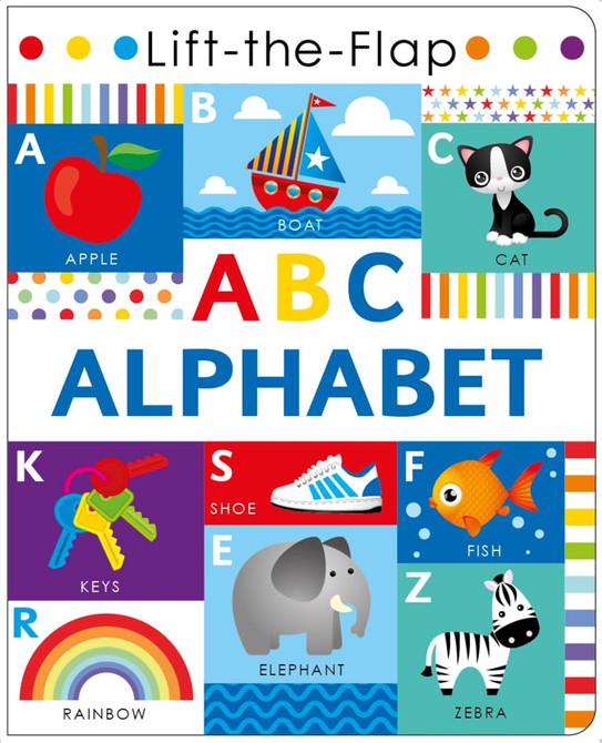ABC Alphabet - Lift the Flap Activity Kids Book by Page Publications ...