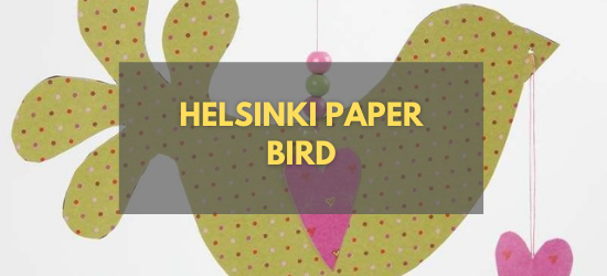 Helsinki Paper Bird - Step by Step Guide - Vibes & Scribes