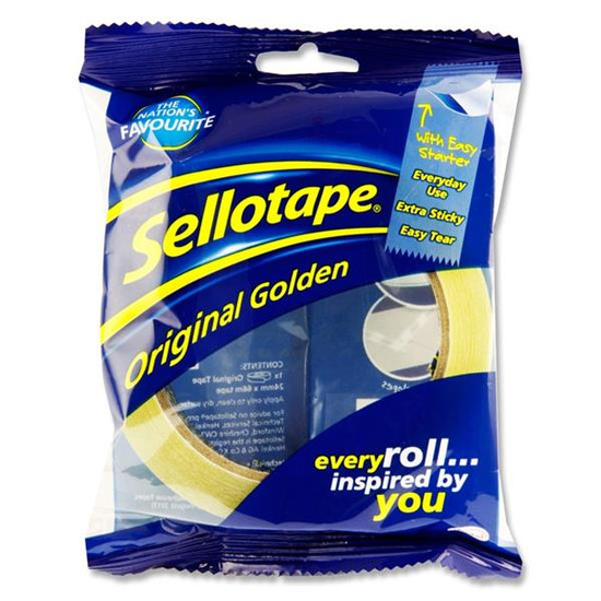 Sellotape - Original Gold Tape - Vibes & Scribes