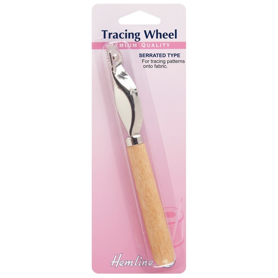 Tracing Wheel: Wooden Handle - Serrated Edge | Vibes & Scribes