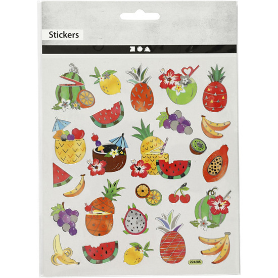 Sticker Sheet - Exotic Fruits - Vibes & Scribes