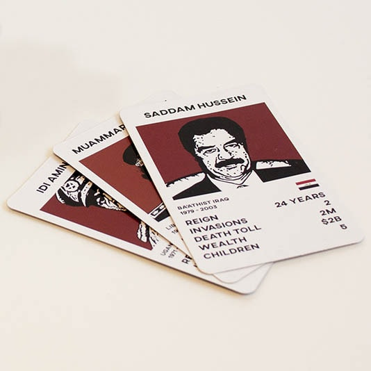 Trumps Card Game - Dictator |Gifts at Vibes & Scribes