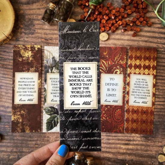 Bookmark - Wilde The Books the World