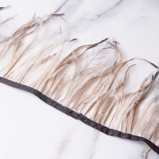 Emu Feather Trim - Per 10cm/4" - Vibes & Scribes