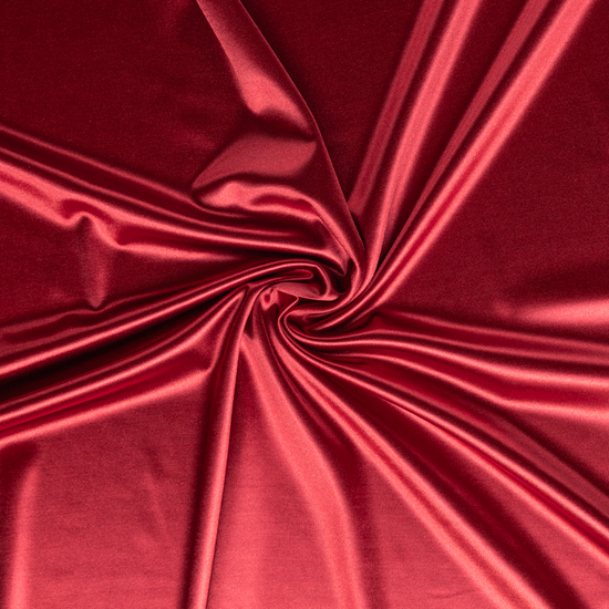 Ruby Stretch Satin Lycra - Per ½ Metre - Vibes & Scribes