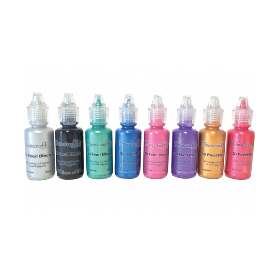 Dovecraft Pearl Effects (20ml) - Brights - 3 FOR 2 - Vibes & Scribes