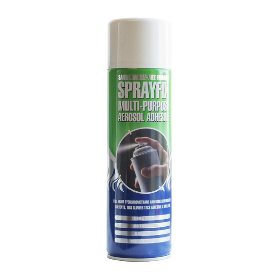 Sprayfix Multi Purpose Aerosol Adhesive (500ml) - Vibes & Scribes