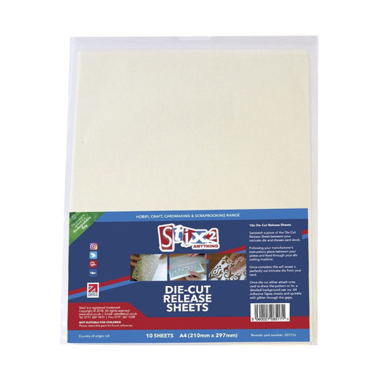 A4 Die Cut Release Sheets (10pk) - Vibes & Scribes