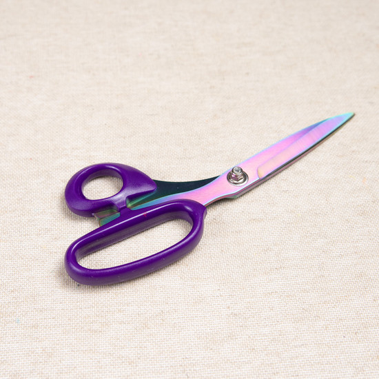 9" Titanium Scissors - Purple - Vibes & Scribes
