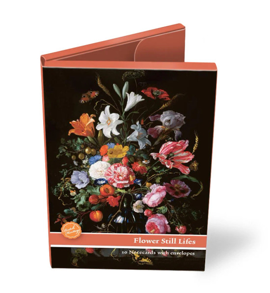 Notecard Set (10pk) - Flower Still Lifes - Vibes & Scribes
